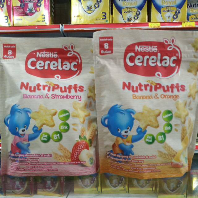 Jual Cerelac Nutri Puffs 50gr ( Khusus Gojek Surabaya ) | Shopee Indonesia