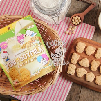 Jual Hokka Sanrio Characters Yori Soy Milk / biskuit / biskuit jepang / biskuit impor / cemilan ...