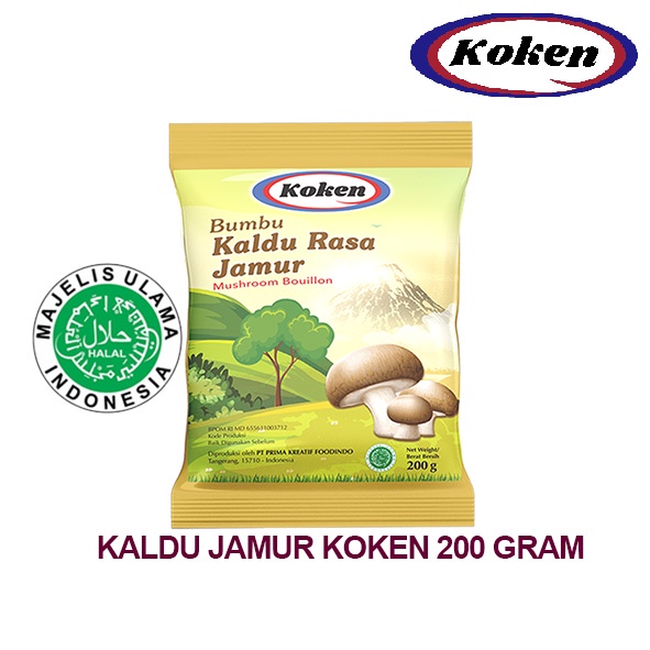 Jual Koken Food Kaldu Rasa Jamur (200G) | Shopee Indonesia