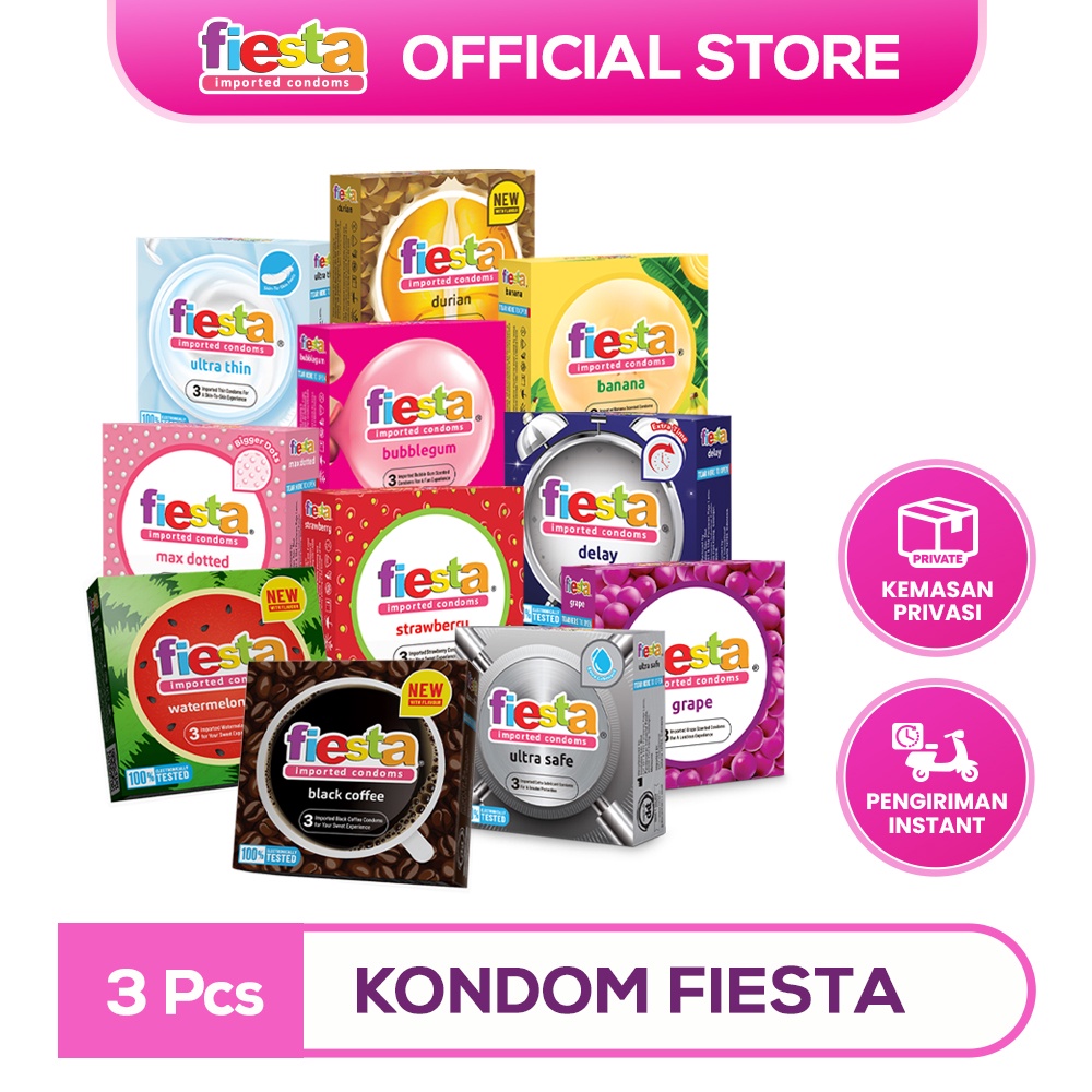 Jual Kondom Fiesta Berbagai Rasa | Shopee Indonesia