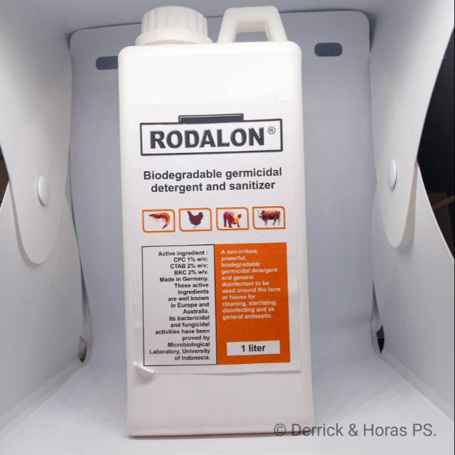 Jual DISINFEKTAN KANDANG RODALON ANTISEPTIK 1 liter TERMURAH | Shopee ...