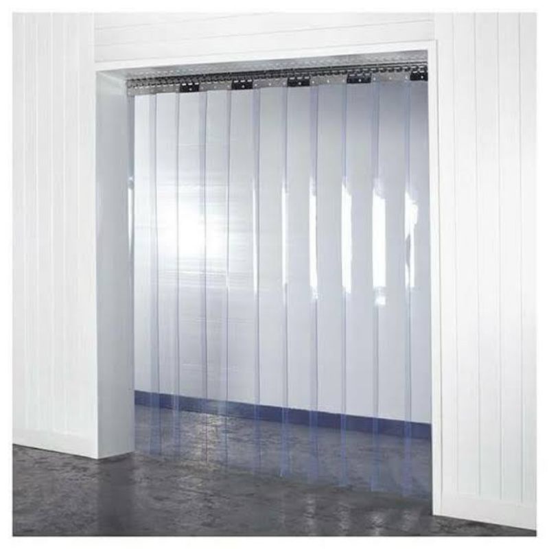 Jual tirai PVC Curtain ukuran L140cm x T200cm | Shopee Indonesia