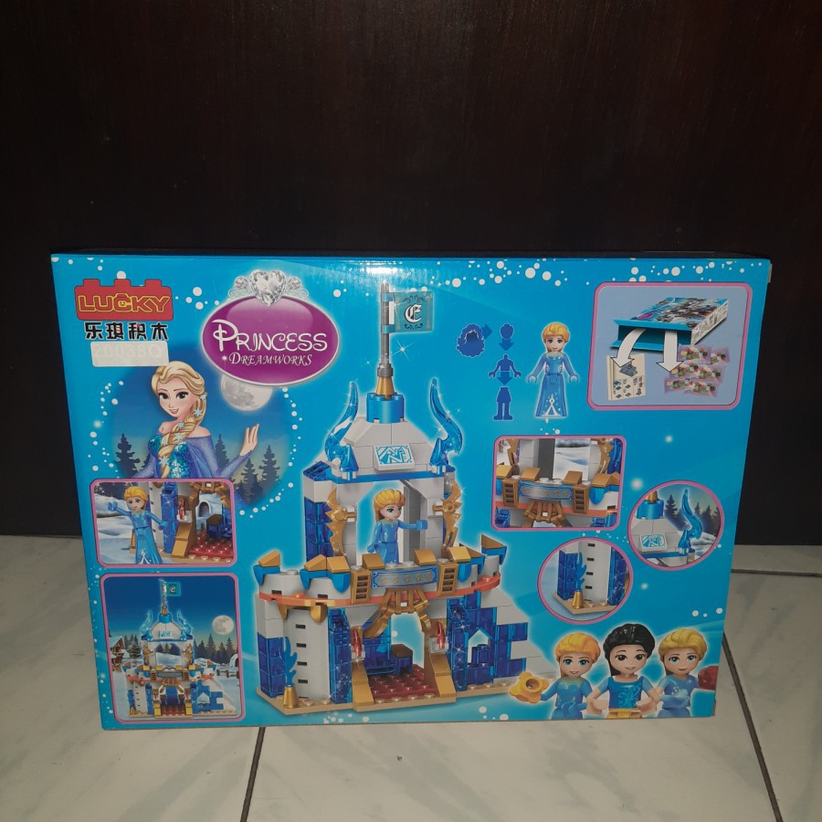 Jual Lego Block Ice Castle Istana Salju Elsa Frozen | Shopee Indonesia