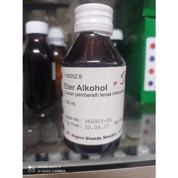 Jual ETER ALKOHOL 100ML INDO REAGEN | Shopee Indonesia
