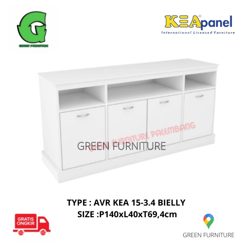 Jual meja tv kea panel AVR KEA 15-13.4 bielly rak tv multipurpose ...