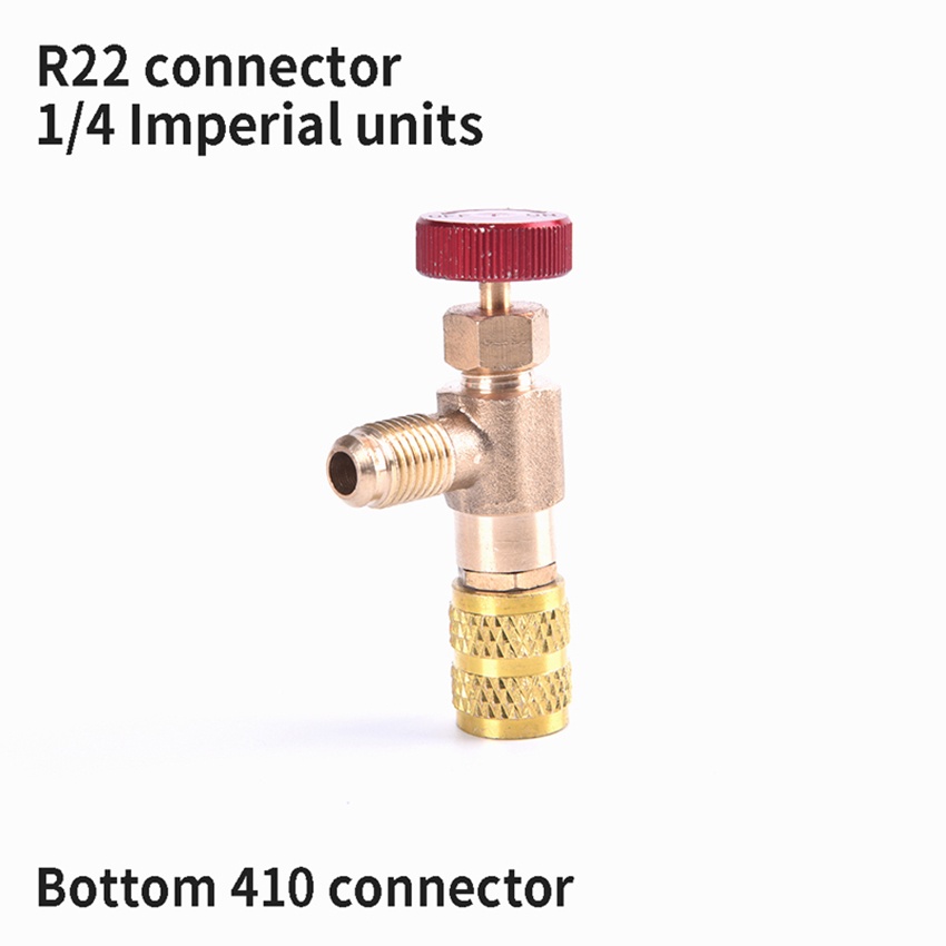 Jual R22/R410 Charging Valve Converter Sambungan Manifold Adapter Katup Pengaman Ac Kant Selang ...