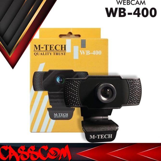 Jual WEBCAM + MIC M-TECH HD 720P WB 300 PC CAMERA WITH MICROPHONE ...