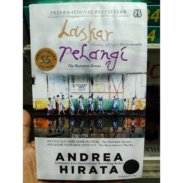 Jual Buku Laskar Pelangi The Rainbow Troops Andrea Hirata | Shopee ...