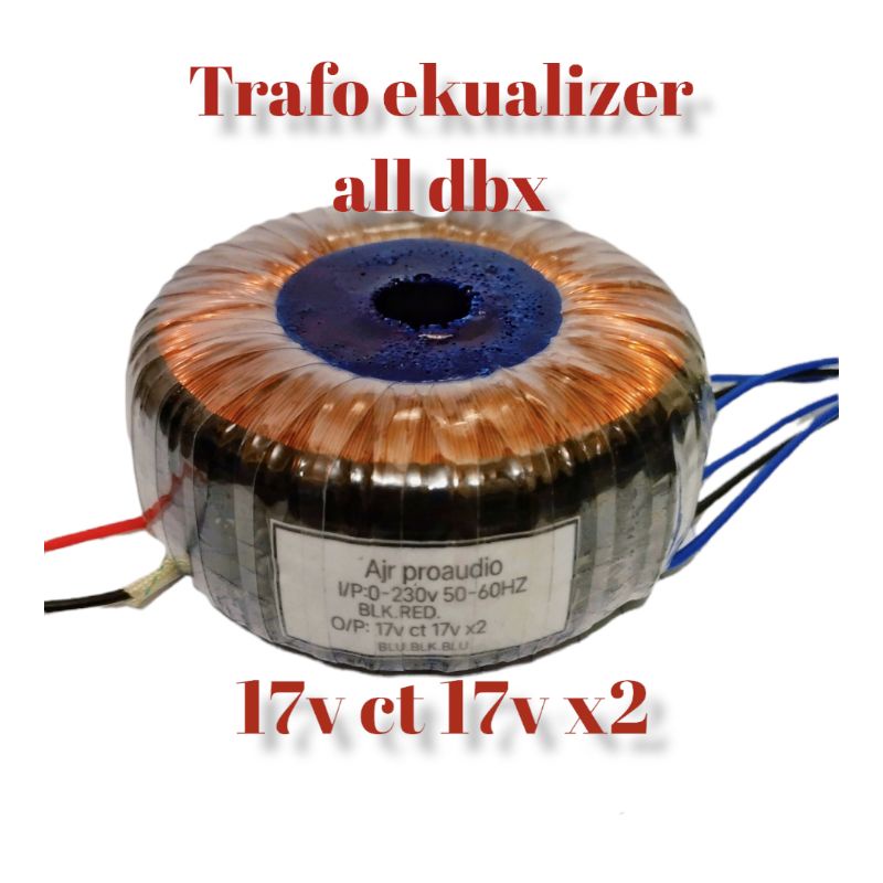 Jual trafo toroid ekualizer dbx 17v ct 17v x2 | Shopee Indonesia