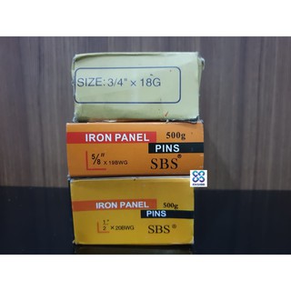 Jual Paku Halus / Paku Jarum / Paku Triplek 1/2" 3/4" 5/8" 500gr merk ...
