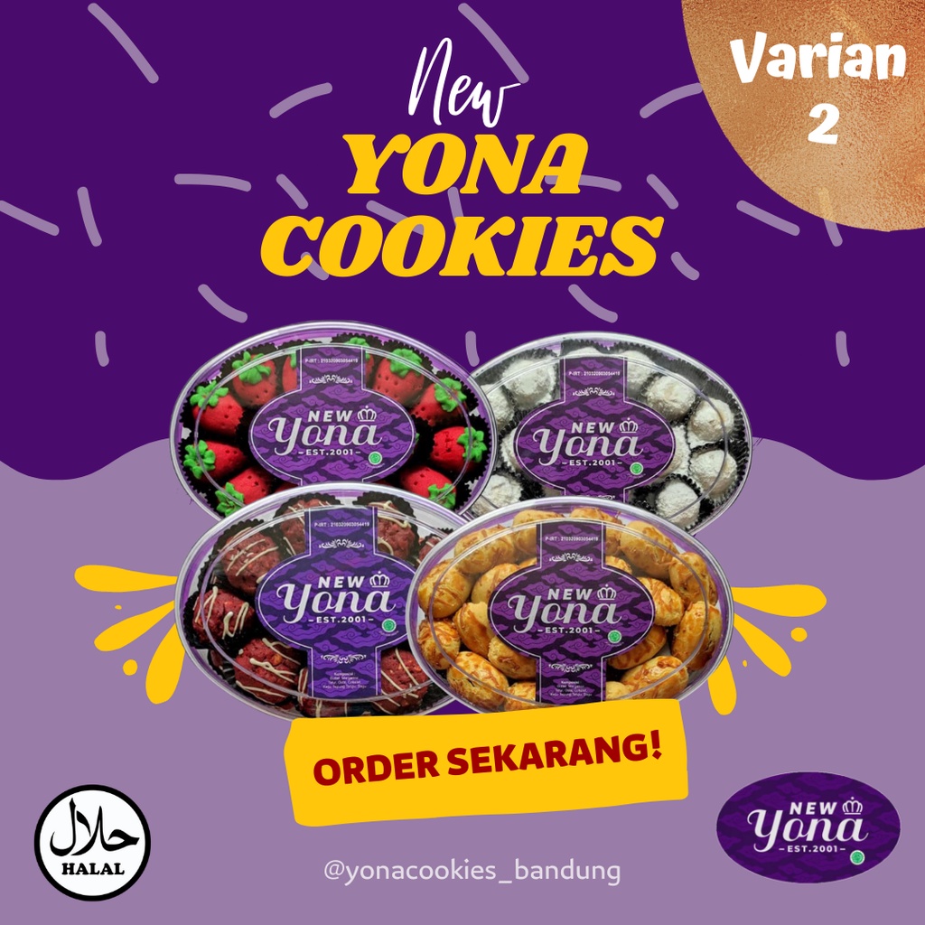 Jual [Pre-Order] NEW YONA COOKIES BANDUNG 2 (PENGIRIMAN 22-23 April ...