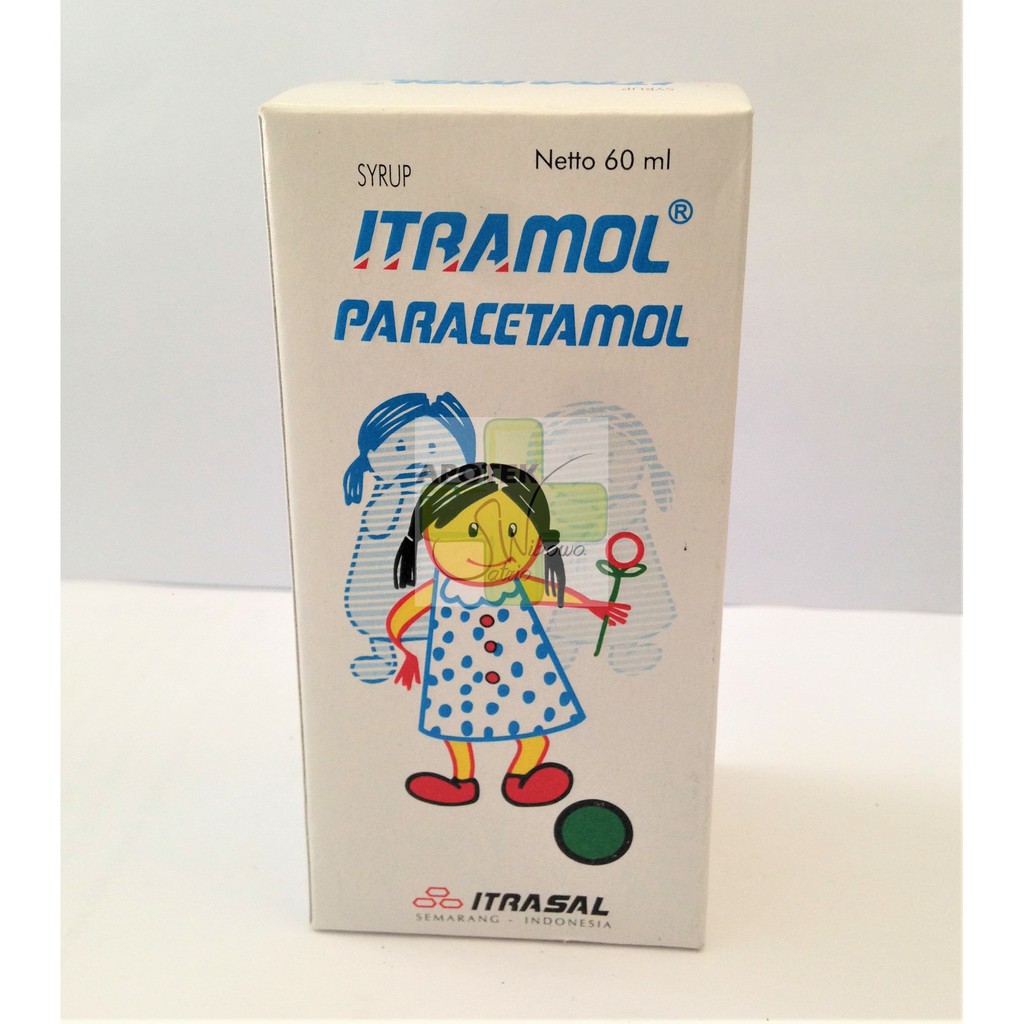 Jual Obat Penurun Panas Anak Itramol Syrup 60 ml | Shopee Indonesia