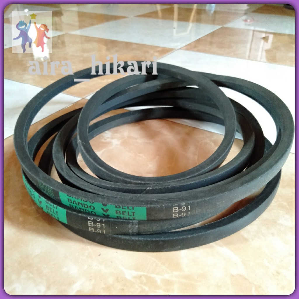 Jual Bando B 91 V Belt / Fan Belt / Tali Kipas / Tali Pulley | Shopee ...