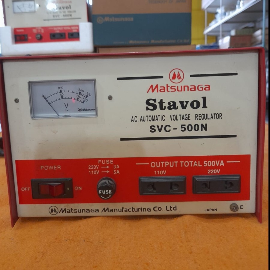 Jual Stabilizer Listrik Stavol Matsunaga SVC-500N SVC-1000N 220V - 2000 ...