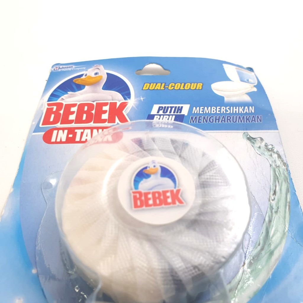 Jual pembersih toilet bebek in tank 40gram putih dual colour | Shopee ...