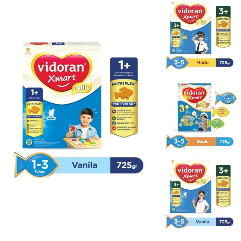 Jual VIDORAN xmart milk 700 gr | Shopee Indonesia