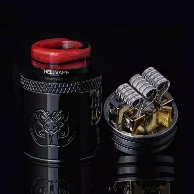 Jual RDA DROP DEAD 24MM BEST CLONE FREE COIL | Shopee Indonesia
