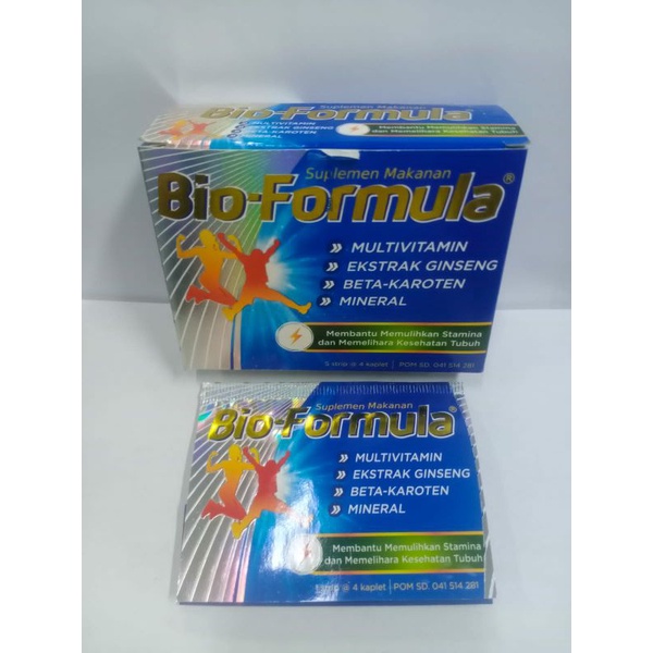 Jual Bio-Formula Multivitamin Kaplet 4's | Shopee Indonesia