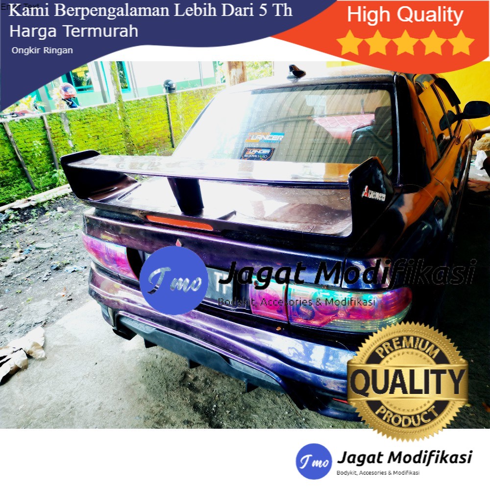 Jual Spoiler Evo 3 Bodykit Spoiler Evo 3 Spoiler Mitsubishi Evo 3 Wings ...