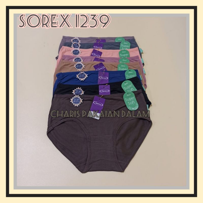 Jual Celana Dalam Wanita Sorex Super Soft Lembut 1239 isi 1 | Shopee Indonesia