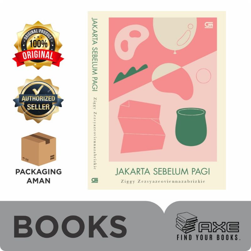 Jual Buku - Jakarta Sebelum Pagi (Pre-Order) Bonus Bookmark & Peta ...