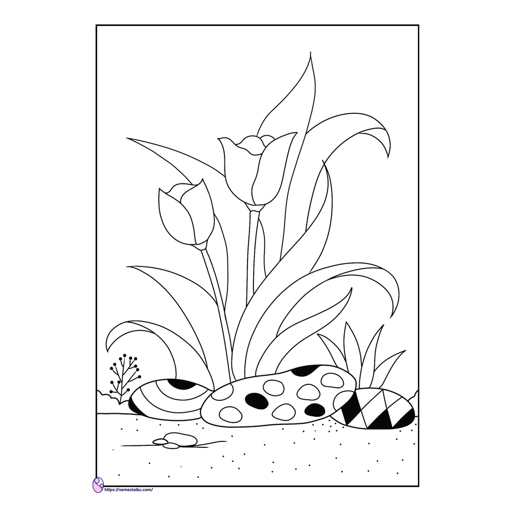 Jual ( Min Order 20Pcs ) Kertas Gambar Mewarnai F4 - Latih Imajinasi ...