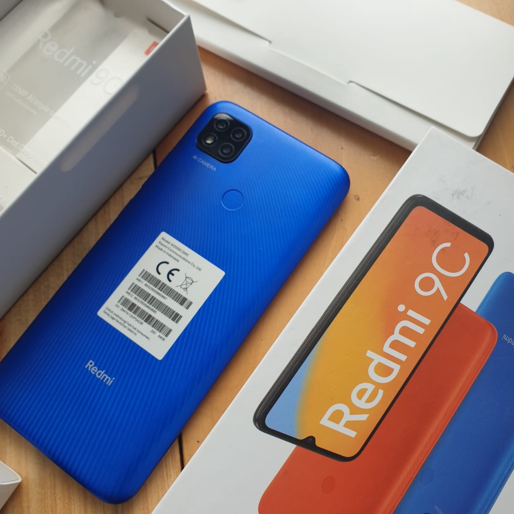 Jual XIAOMI REDMI 9C SECOND 4/64GB & 3/32GB HANDPHONE SECOND HP SEKEN ...