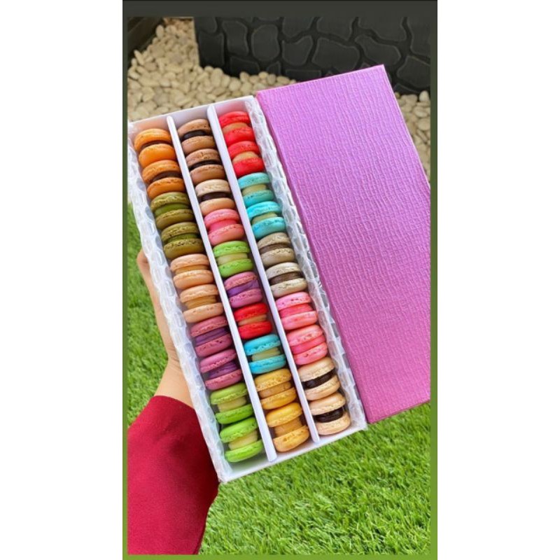 Jual Baby macaron mix isi 1box 30pcs | Shopee Indonesia