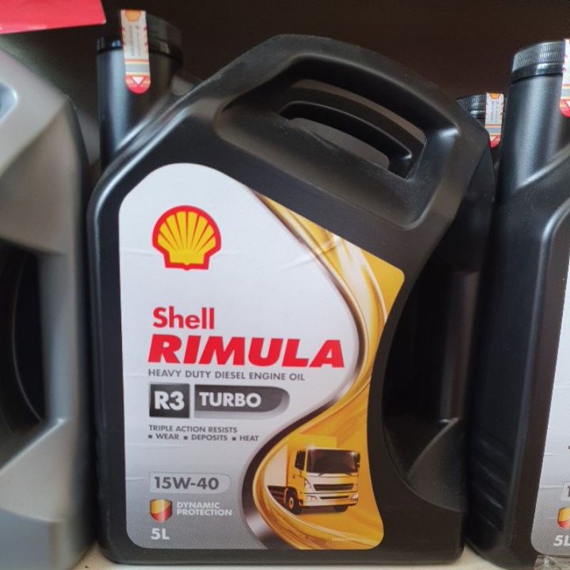 Jual Oli Shell Rimula R3 TURBO 5Lt | Shopee Indonesia
