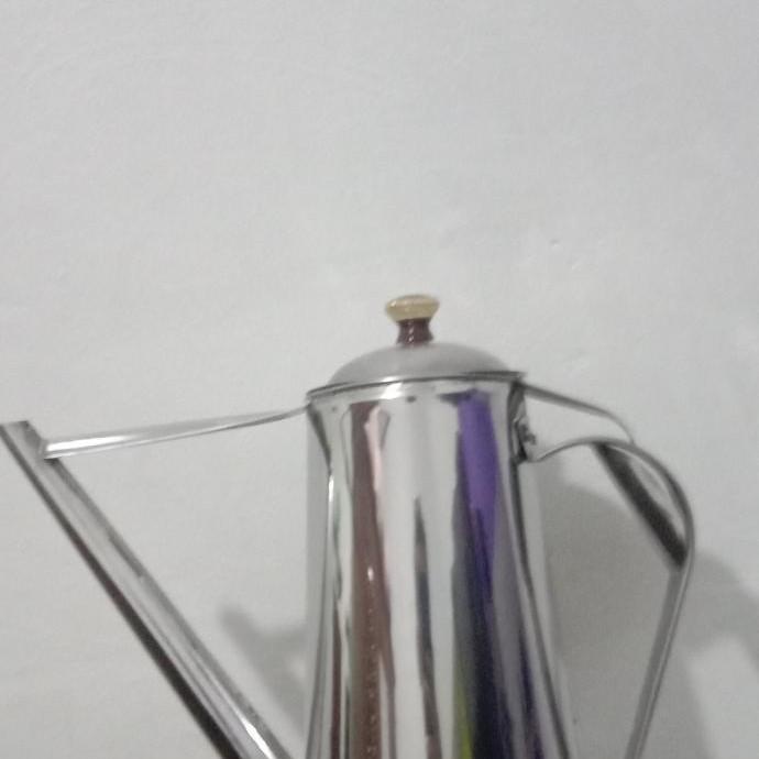 Jual Set Teko thai tea uk 27 CM / Teko teh tarik plus saringan kain ...