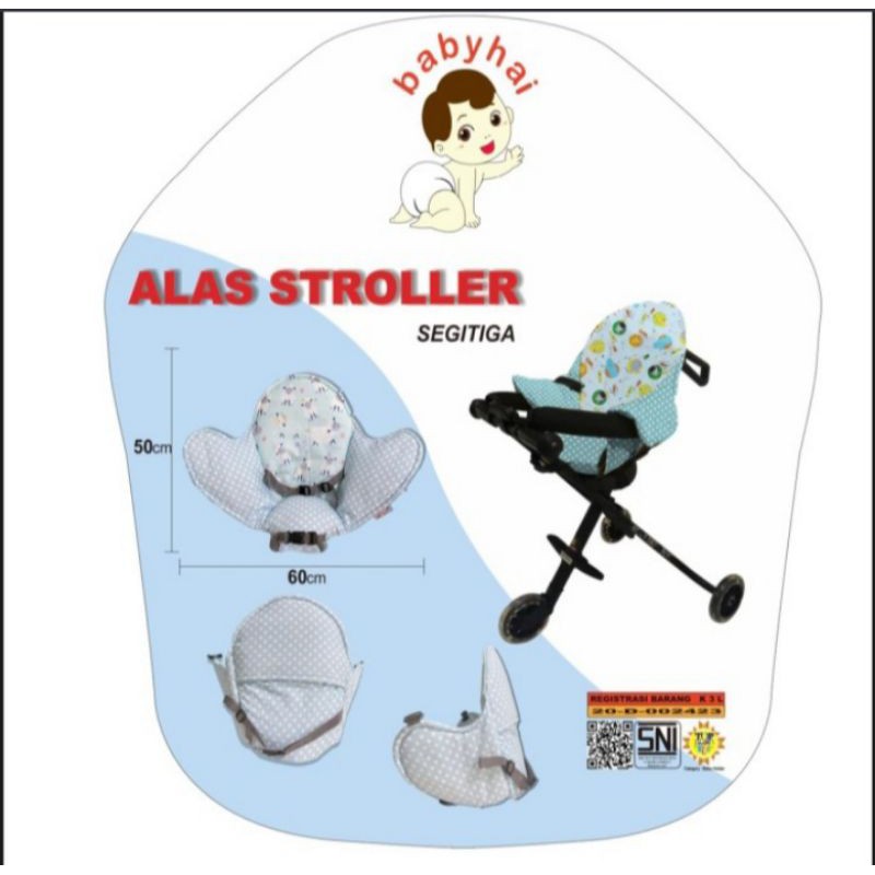 Jual Alas stroller Segitiga / Trike pad sandaran Segitiga | Shopee ...