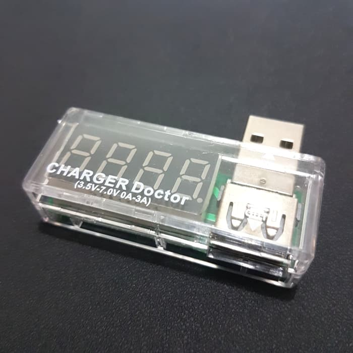 Jual Doctor Charger alat cek volt ampere voltase tegangan usb cas hp ...