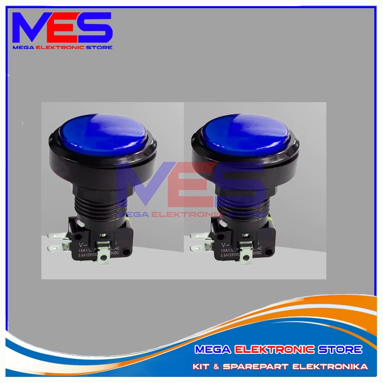 Jual Tombol Capit Boneka Biru Push Button Switch 45 mm | Shopee Indonesia