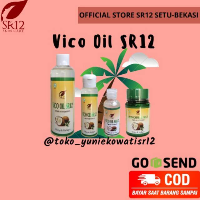 Jual Vico Oil SR12, VCO (Virgin Coconut Oil) / Minyak Kelapa Murni ...