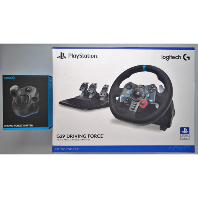Jual Logitech G29 Driving Force Wheel + Shifter Untuk PS3 PS4 PS5 ...