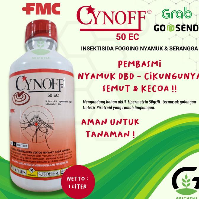 Jual CYNOFF 50 EC 1 LITER ( OBAT NYAMUK/FOGGING ) | Shopee Indonesia