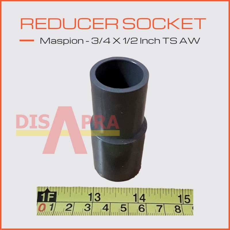 Jual Reducing Socket TS 3/4" x 1/2" Maspion PVC - Sok Reducer AW ...