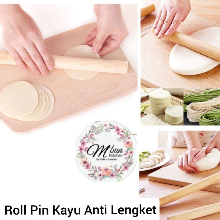 Jual Roll Pin Kayu Anti Lengket | Shopee Indonesia