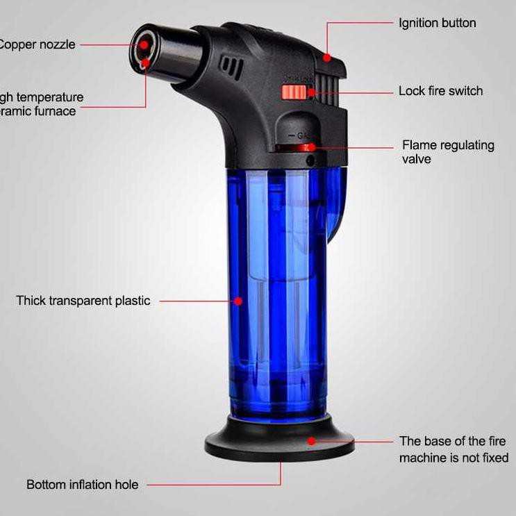 Jual INSTANT SMALL Portable Gas Torch Butane REFILL Flame Gun BOBA KUE ...