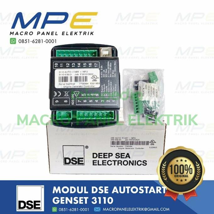 Jual Modul Genset / Generator Dse 3110 Module Deepsea Deep Sea Original ...