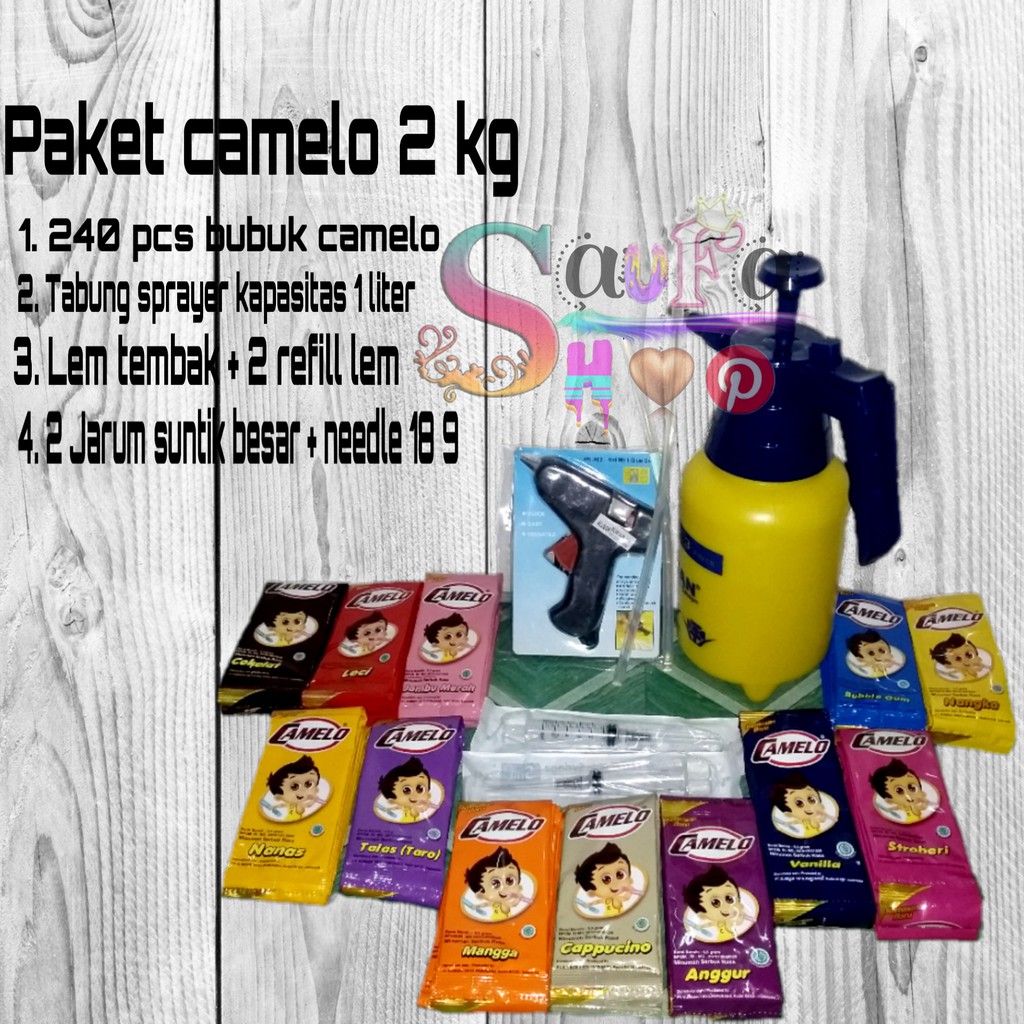Jual PAKET CAMELO 2 KG USAHA RUMAHAN | Shopee Indonesia
