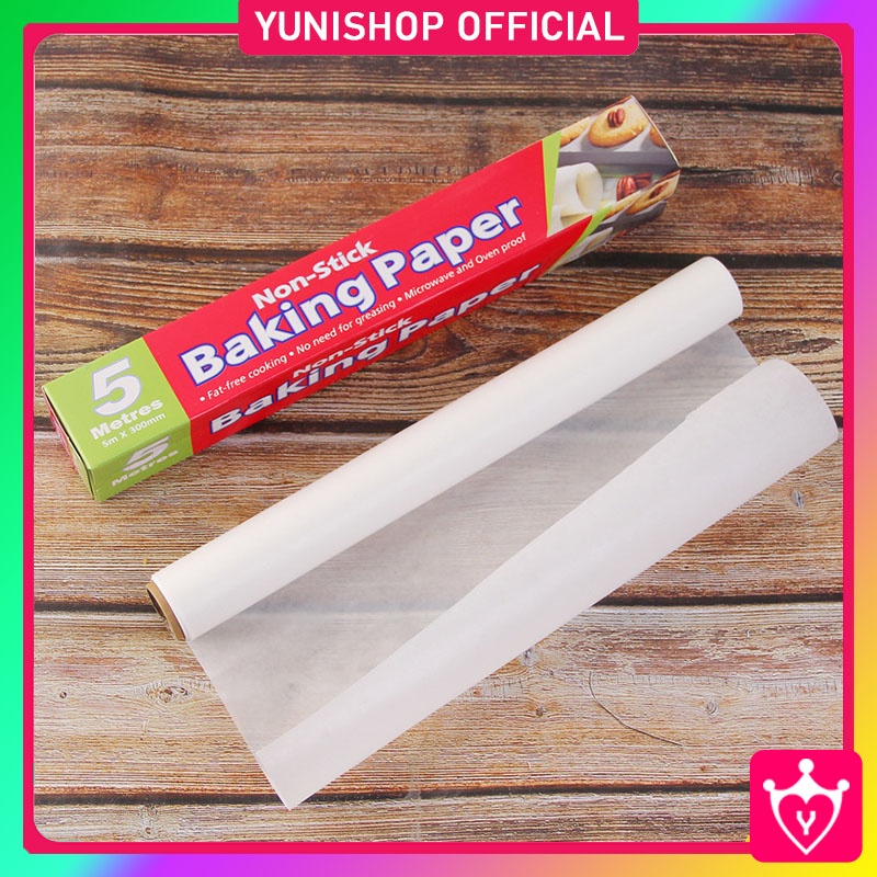 Jual Kertas Roti Baking Paper Non-Stick / Kertas Roti Kue Anti Lengket ...