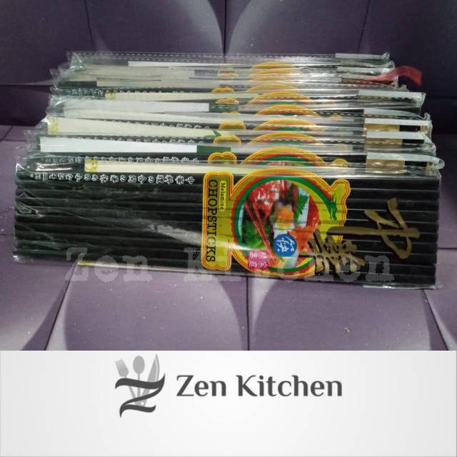 Jual Sumpit mie melamin gading warna 10 pasang | Shopee Indonesia