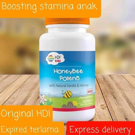 Jual KUALITAS TERBAIK!! HONEY BEE POLLEN 60 tablet 2024 ORIGINAL ...