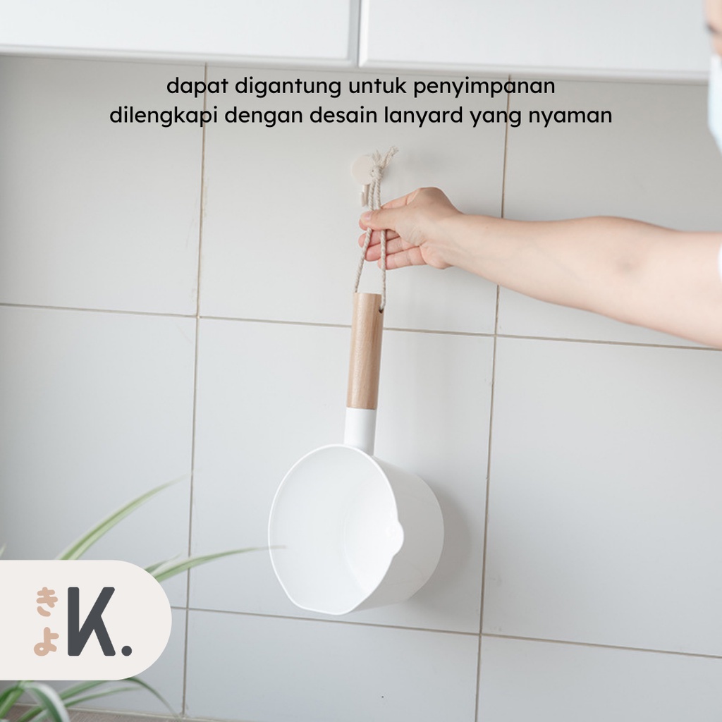 Jual KYO GAYUNG AIR PUTIH GAGANG KAYU / GAYUNG MANDI ESTETIK WOODEN ...