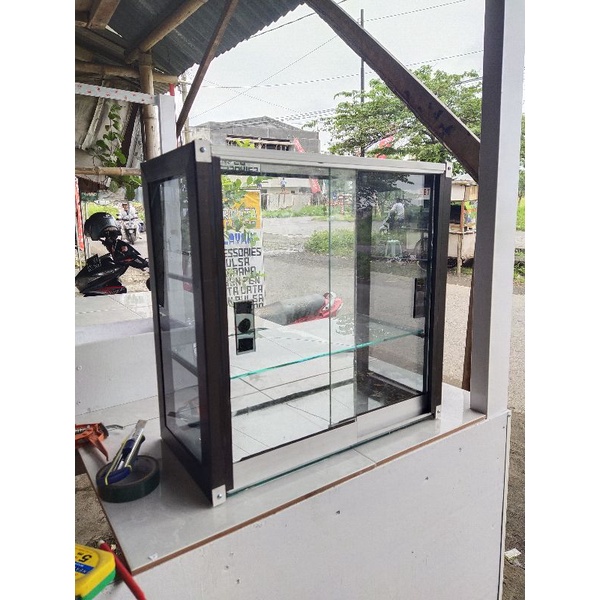 Jual ETALASE ROKOK UKURAN 50X50x25 MURAH | Shopee Indonesia