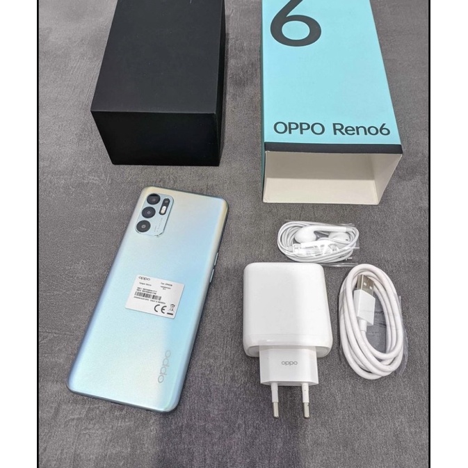 Jual OPPO RENO 6 4G dan 5G RAM 8/128GB FULLSET SECOND | Shopee Indonesia