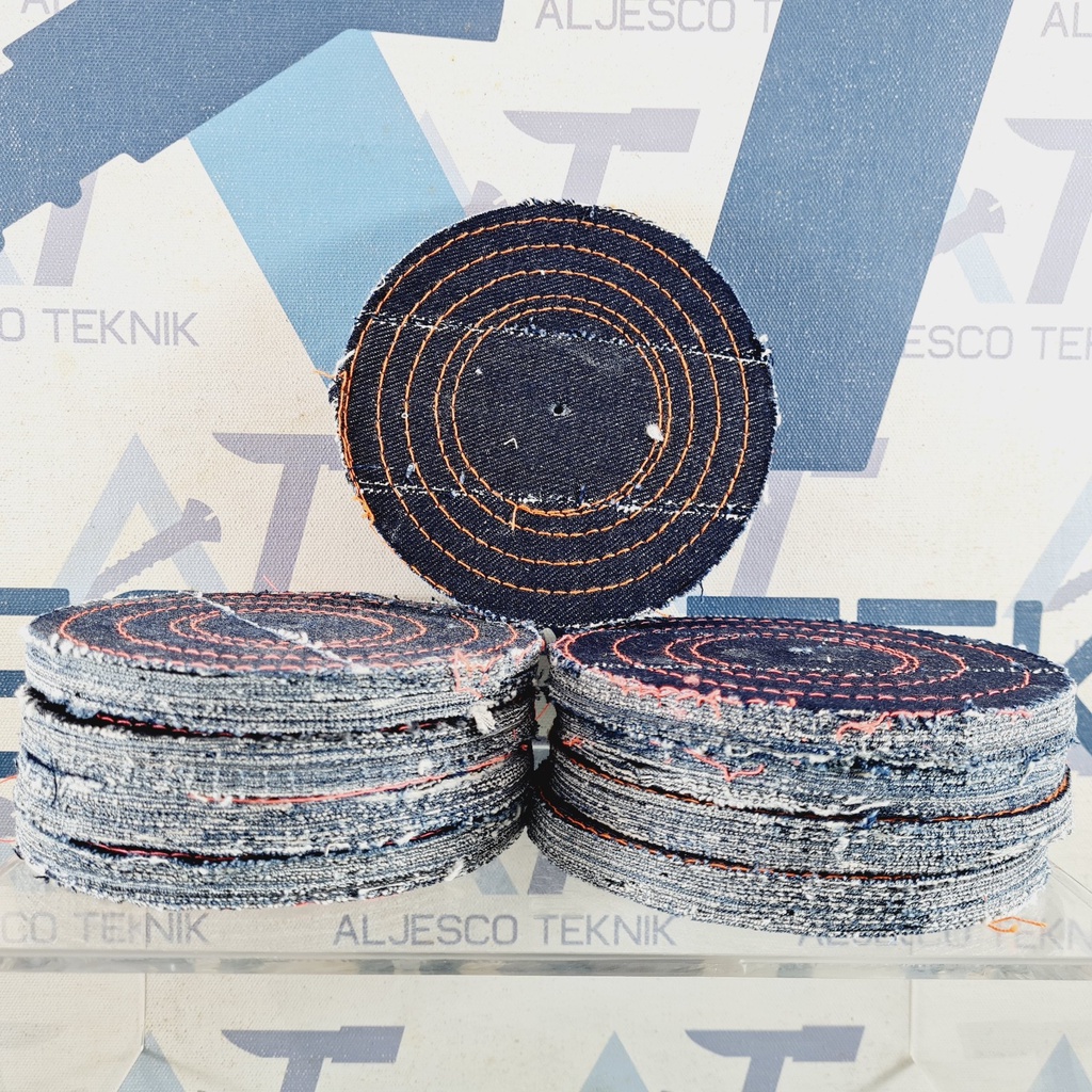 Jual PAD JEANS POLES KAKU 5 INCH TIPIS / KAIN POLES JEANS 5 INCH TIPIS ...