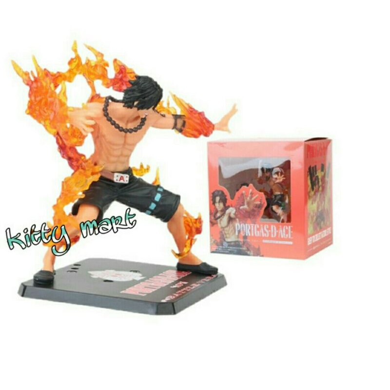 Jual ACTION FIGURE ONE PIECE LUFFY ZERO PORTGAS D ACE MODEL | Shopee Indonesia