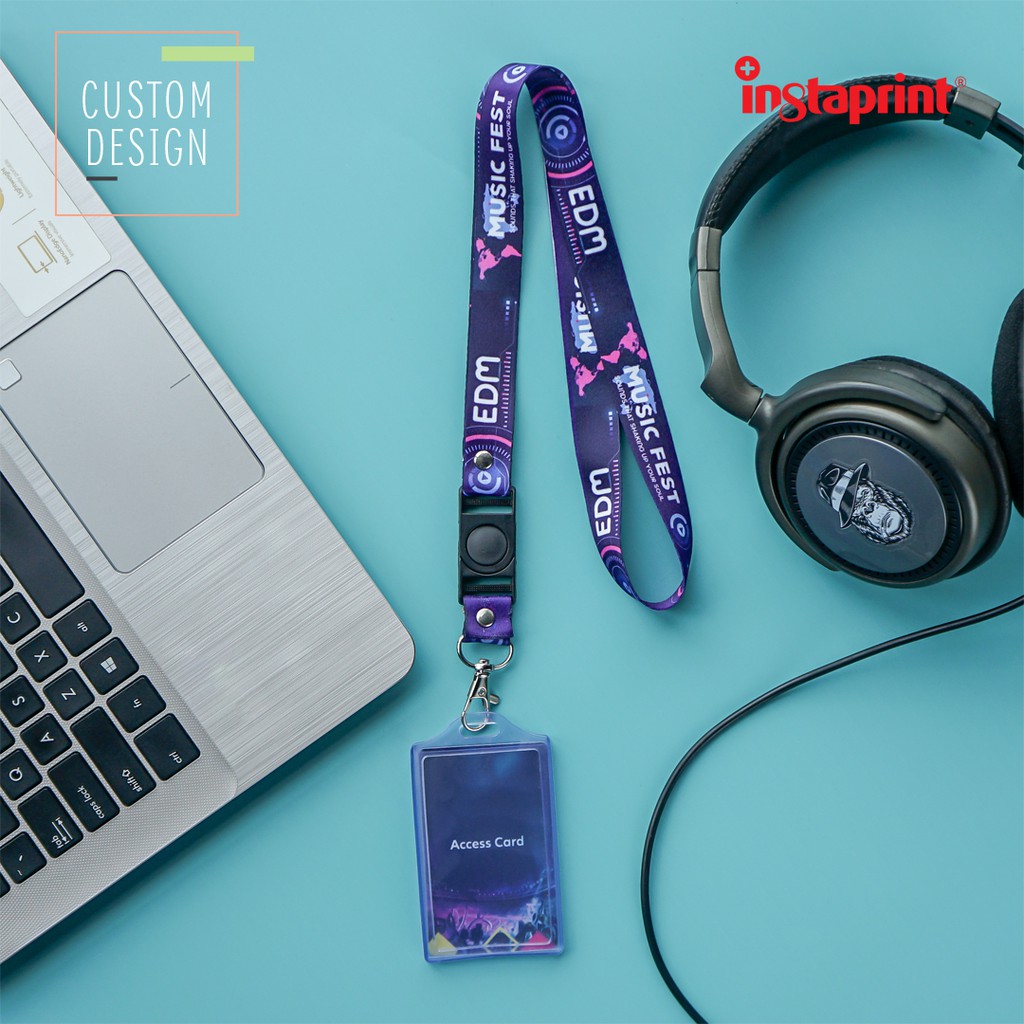 Jual Lanyard custom ,tali id card,Landyard perusahaan | Shopee Indonesia